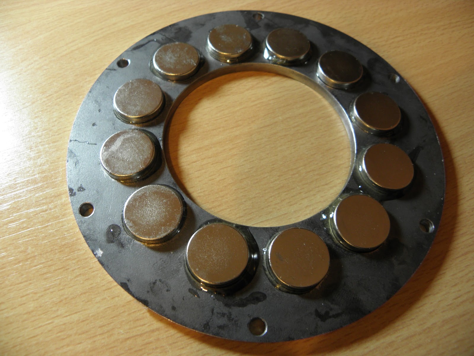 where eagles fear to perch: Homemade Axial Flux Generator - Part 1 ...