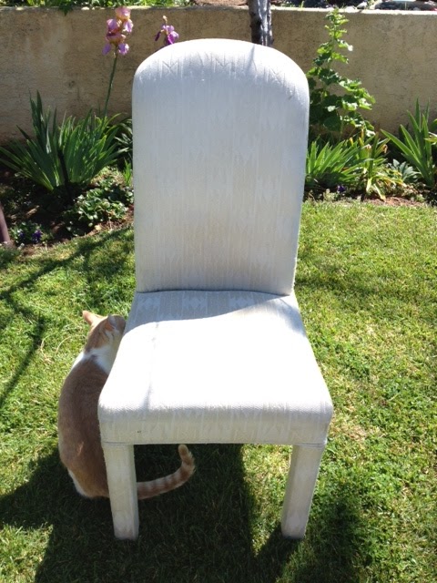 Sew Passionate: Parsons Chair Slip Cover Tutorial-Part 1 Pinfitting