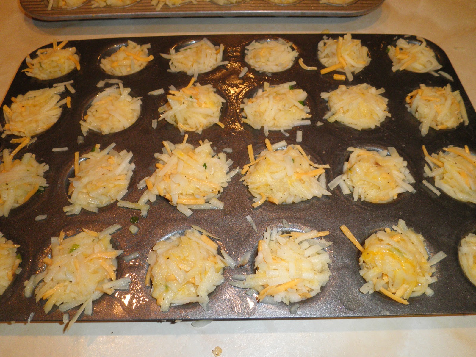 Secrets from the Cookie Princess: Mini Breakfast Potato Cups