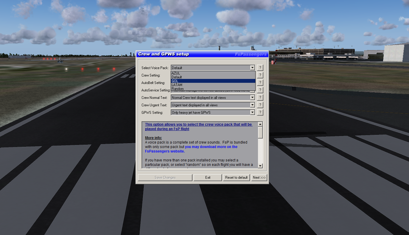 Fs2004 Addons Facil: FS2004 - FsPAssengers - SPEECH, Audio LATAM, GOL ...