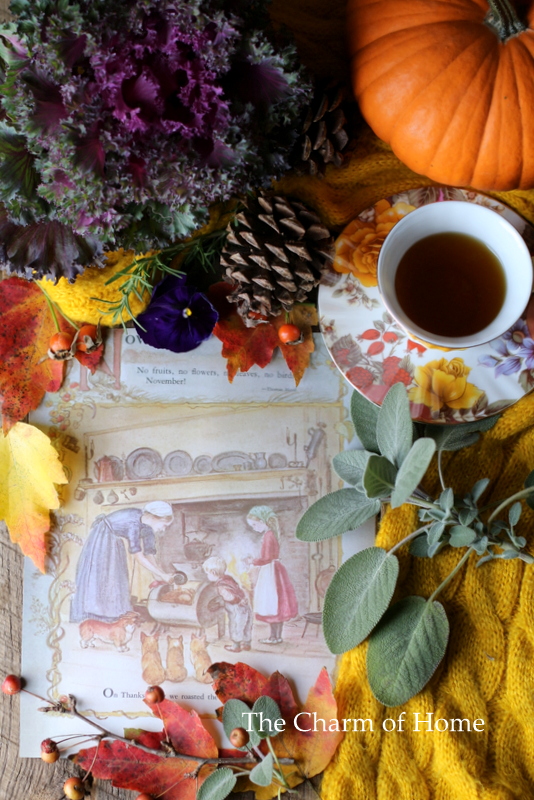 The Charm of Home: November Tea/Garden Journal