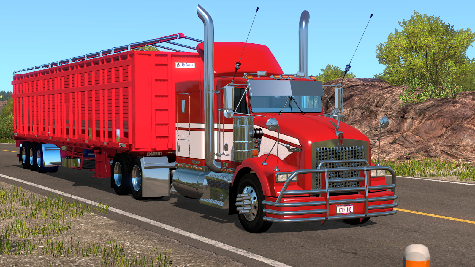 Cerritos mods 18wos ATS Mexico: KENWORTH T800 OLD SCHOOL