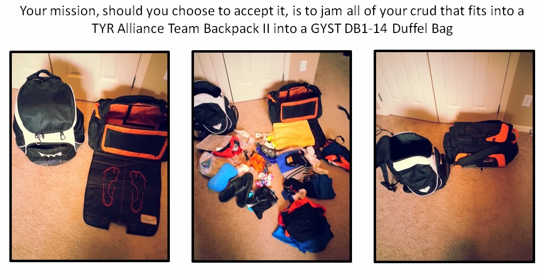 Triathlon Training Daddy: GYST DB1-14 Duffel Bag review - #Triathlon # ...