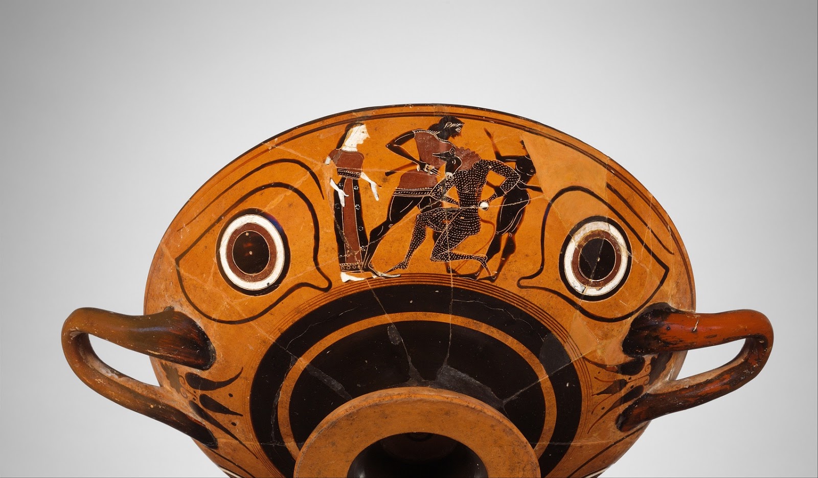 Spencer Alley: Theseus - Painted Terracotta from Ancient Greece