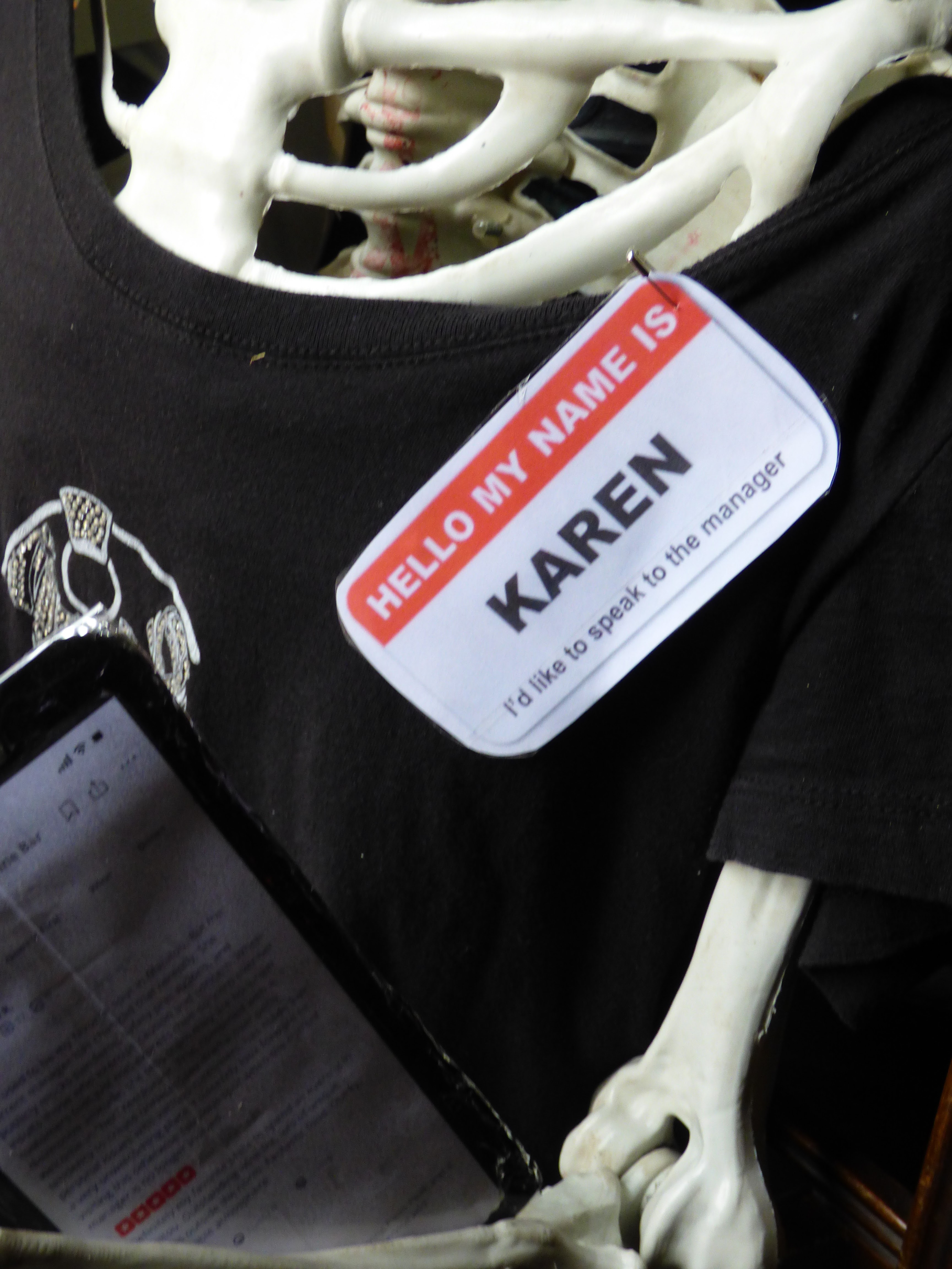 Lady M's Haunted Parlor: Skeleton Saturday