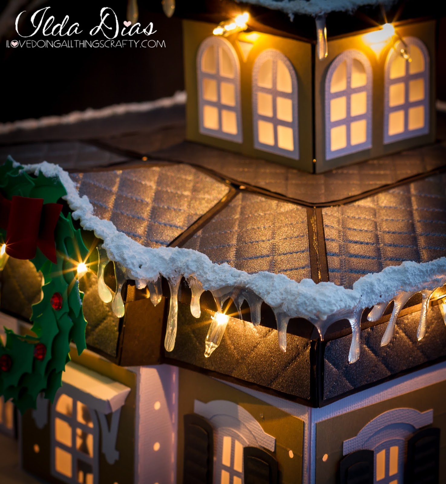 I Love Doing All Things Crafty: SVG Cuts Mistletoe Manor | 3D Paper ...