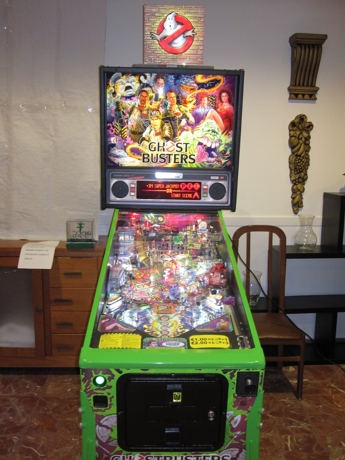 Original Pinball: Topper "Ghostbusters Pinball" by Atr3yu