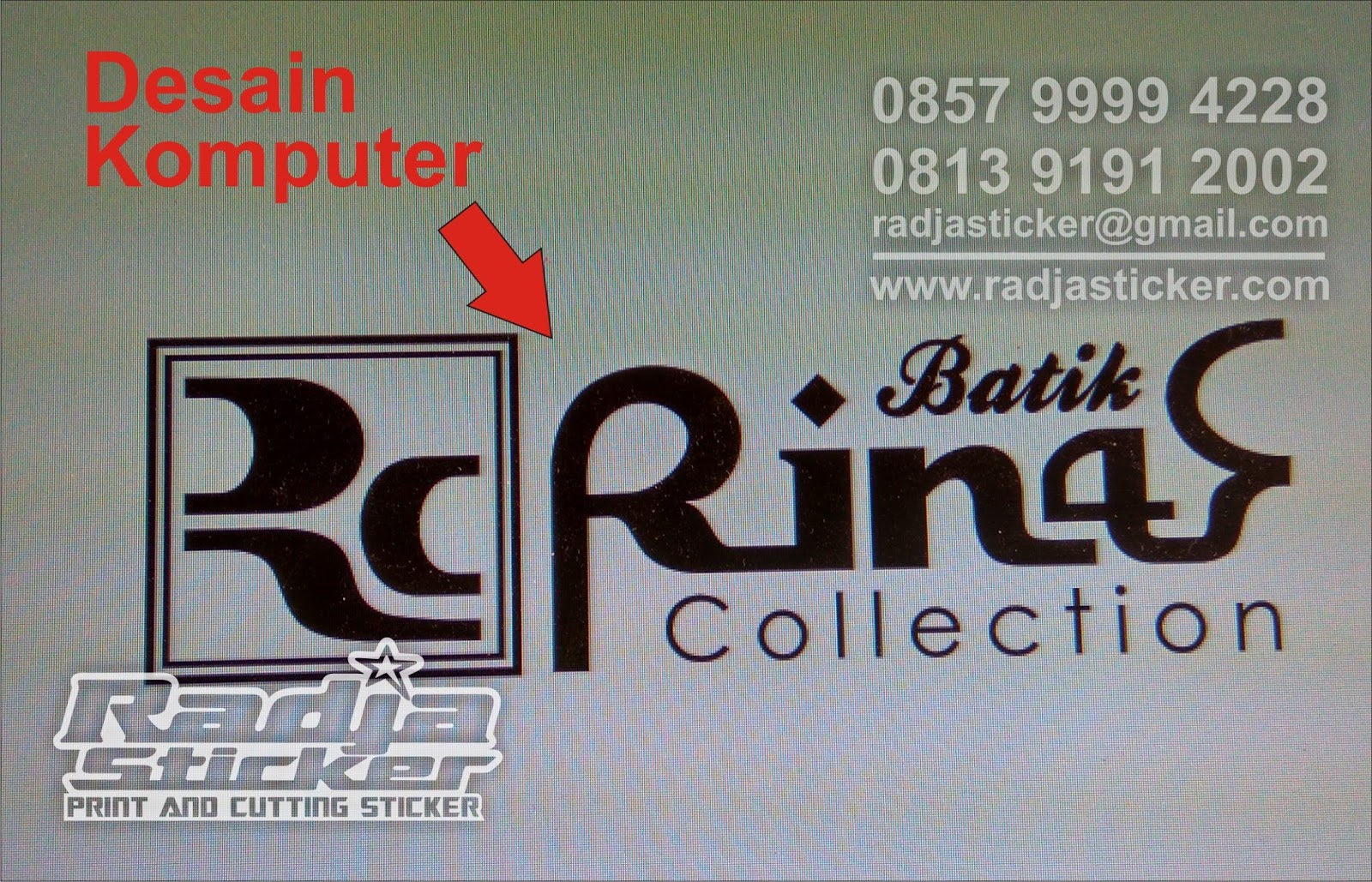 Cutting Stiker Logo Perusahaan I Cutting Stiker | Tempat Cutting Stiker ...