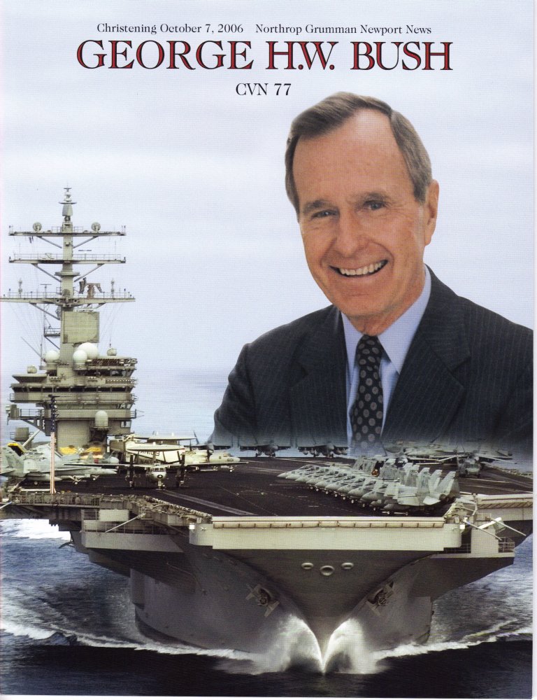 Mucho de Todo Variado: El portaaviones USS George H. W. Bush (CVN-77)