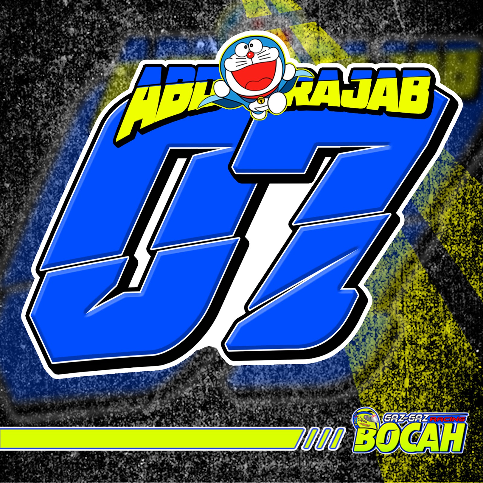 Bocah Racing Design: DESAIN NOMOR START BY BOCAH RACING DESIGN