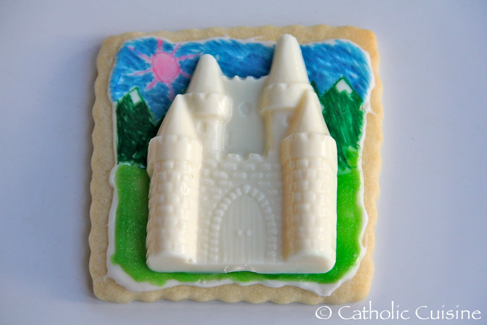 Catholic Cuisine: St. George and the Dragon :: A Sugar Cookie Story Quilt