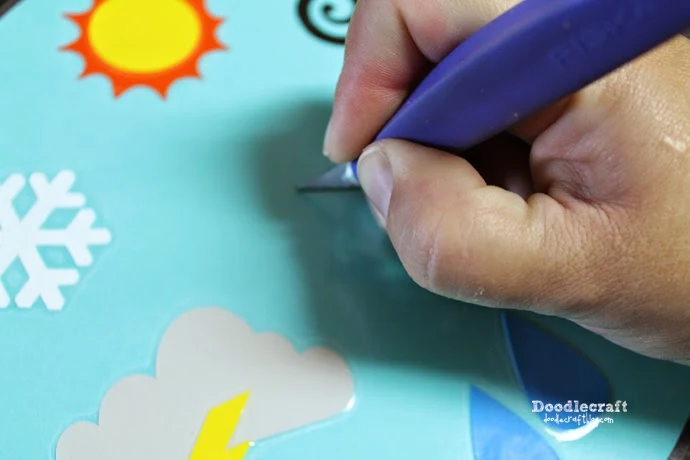 Teaching Aid Weather Chart!