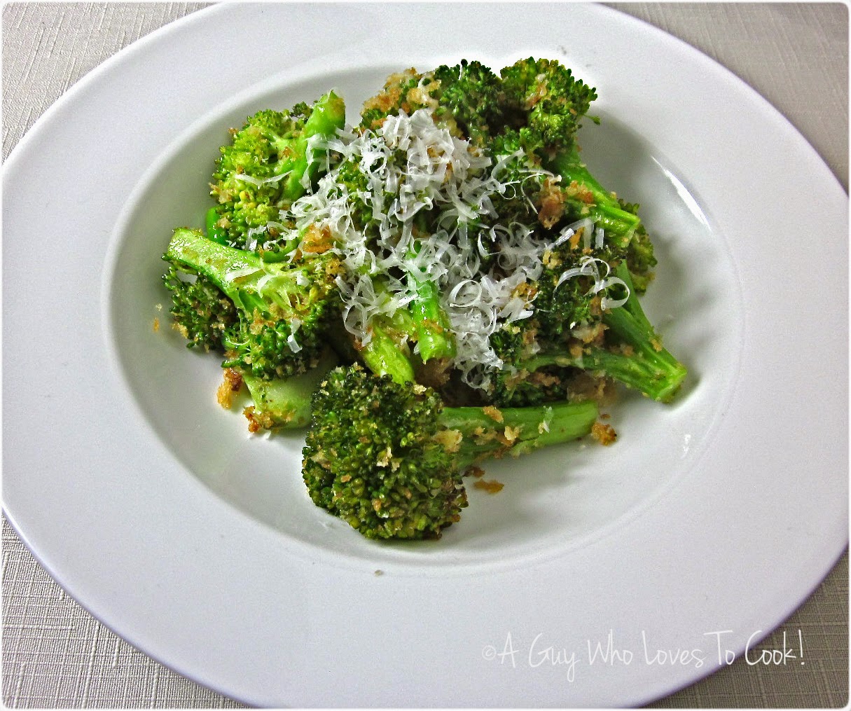 A Guy Who Loves to Cook!: Roasted Broccoli Bits