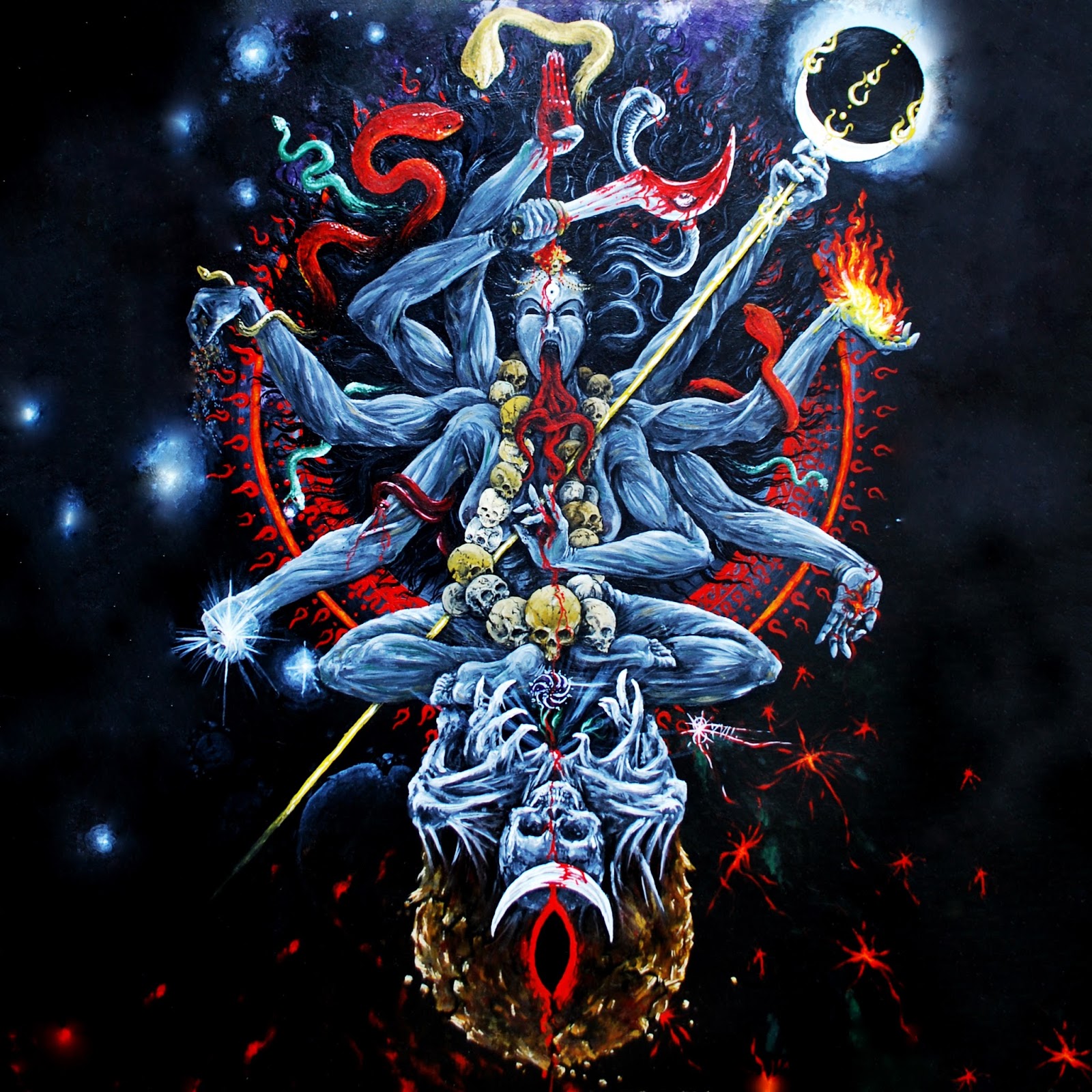 Utterance of Evil: Weekly album: Cult of Fire - मृत्यु का तापसी अनुध्यान