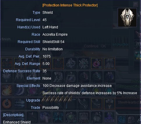 Cara Membuat Shield Protection Intense Tipe C di RF Online
