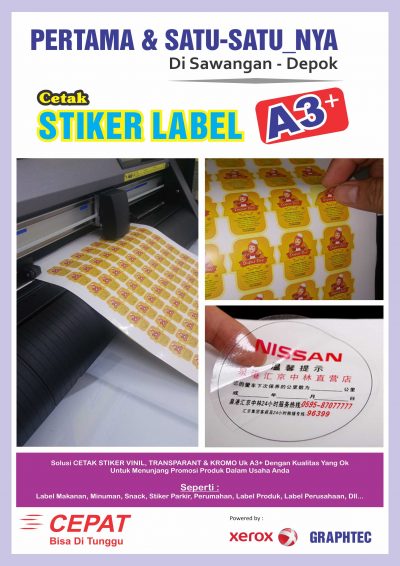 TRANS Print Shop : STICKER LABEL PRODUK