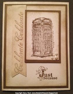 Stampin' in the Sand: More Feeling Sentimental