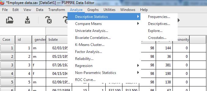 PSPP: A free alternative to SPSS