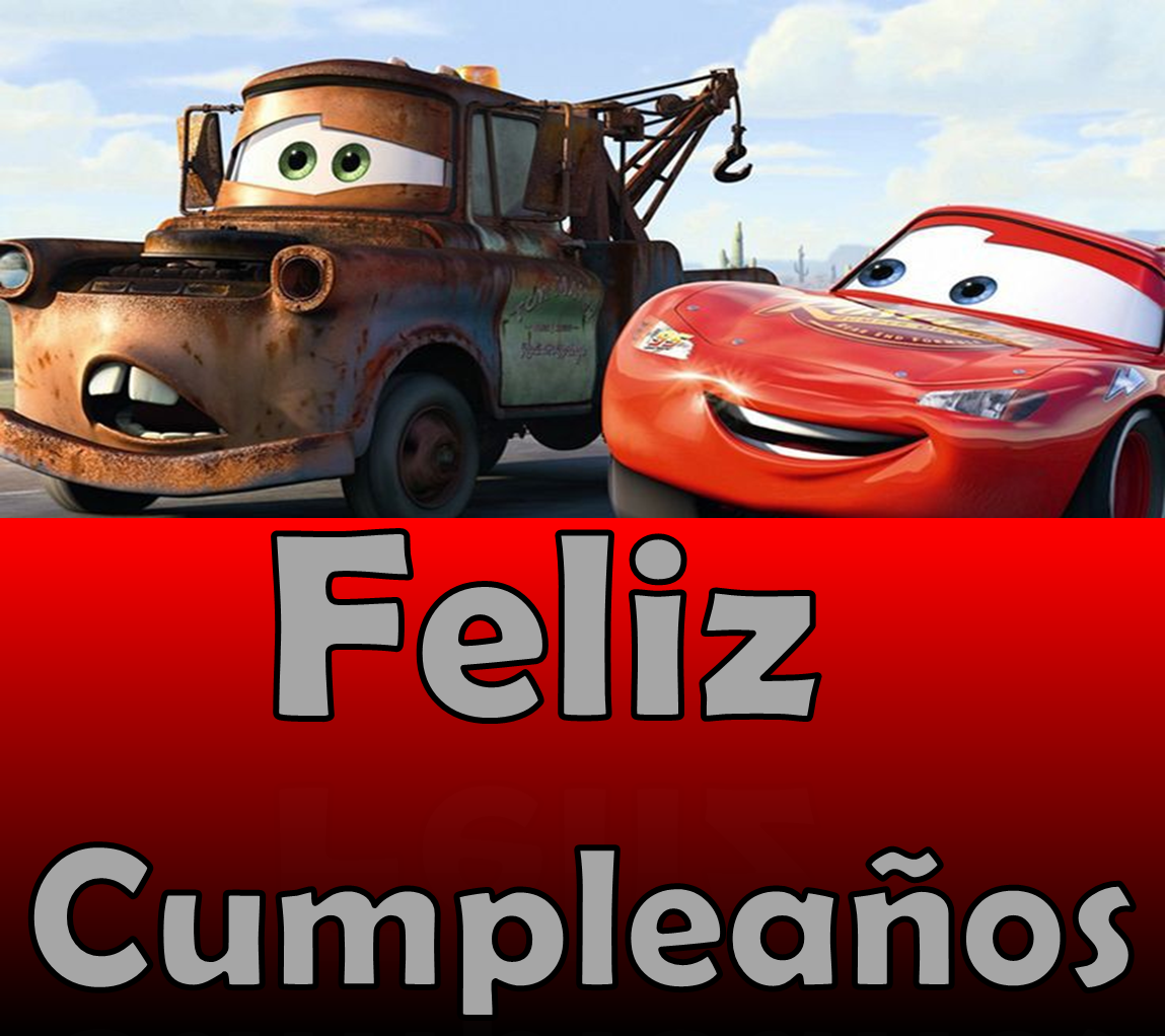 Kits imprimibles gratis : Imágenes de feliz cumpleaños Cars
