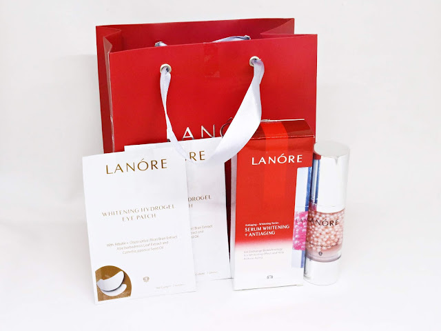 Review: Lanore Serum Whitening + Antiaging dan Lanore Whitening Hydogel ...