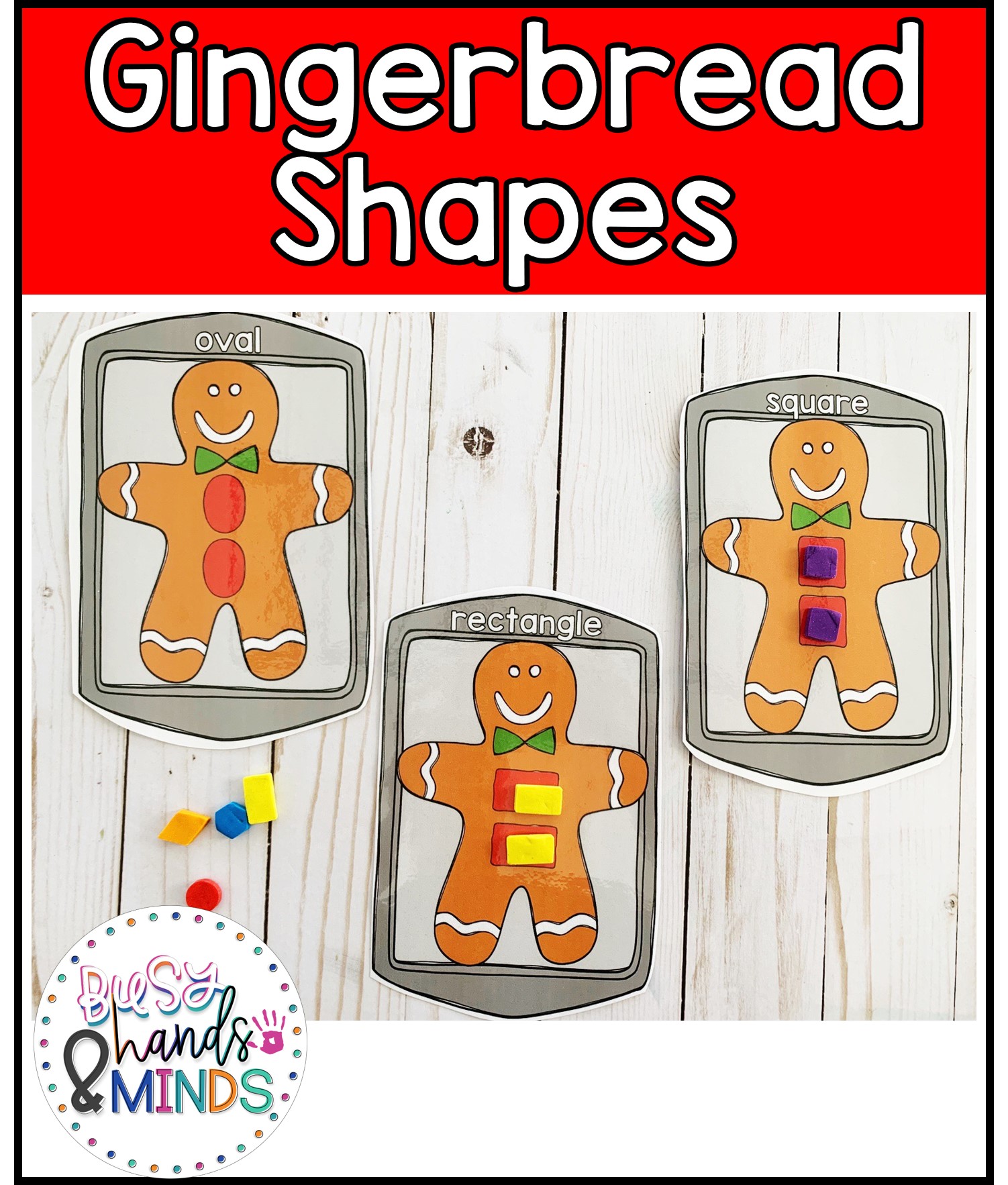 Gingerbread Preschool Pack | Busy Hands and Minds
