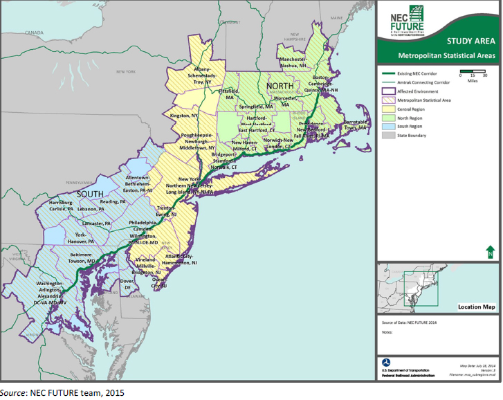 Community Architect Daily: The Northeast Corridor