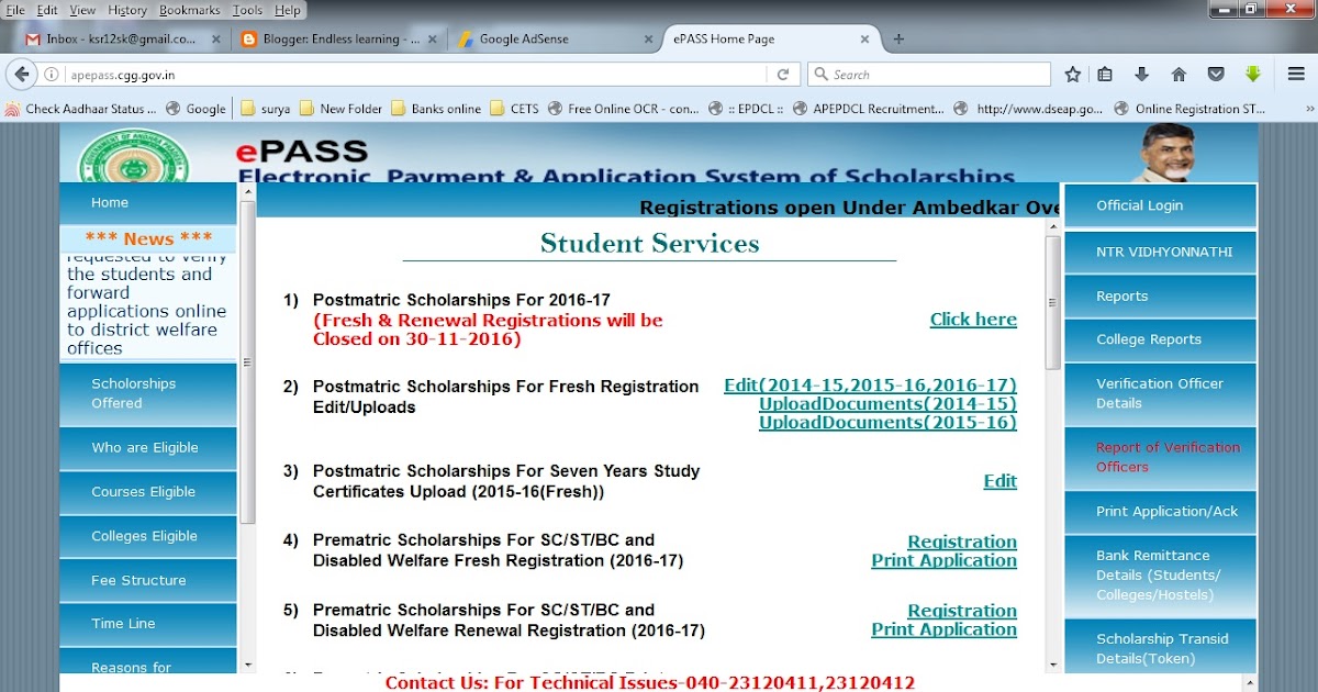 Endless learning: HOW TO APPLY FOR EPASS (SCHOLAR SHIP)