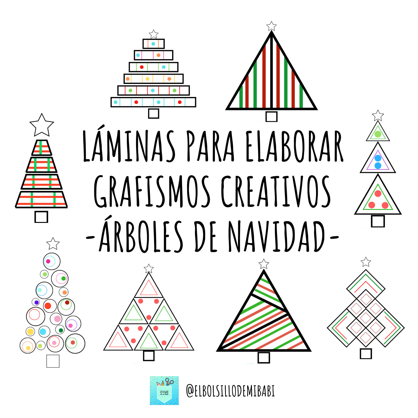 El bolsillo de mi babi: Láminas para elaborar grafismos creativos ...