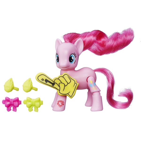 My Little Pony Action Play Pack Wave 2 Pinkie Pie Brushable Pony | MLP Merch