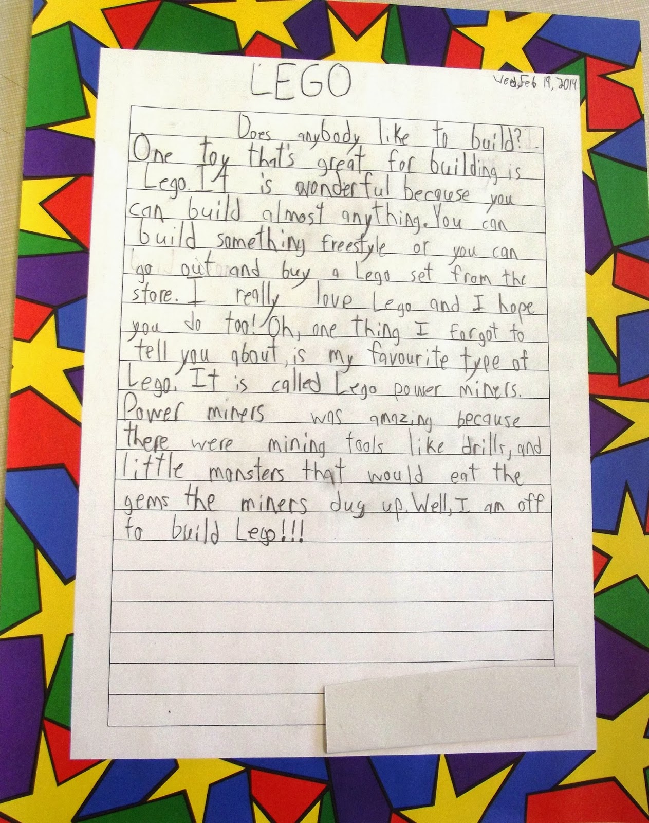 Room 13: Paragraph Writing