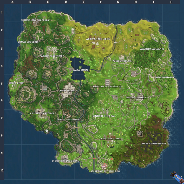 nuevo mapa y modo en Fortnite Battle Royale