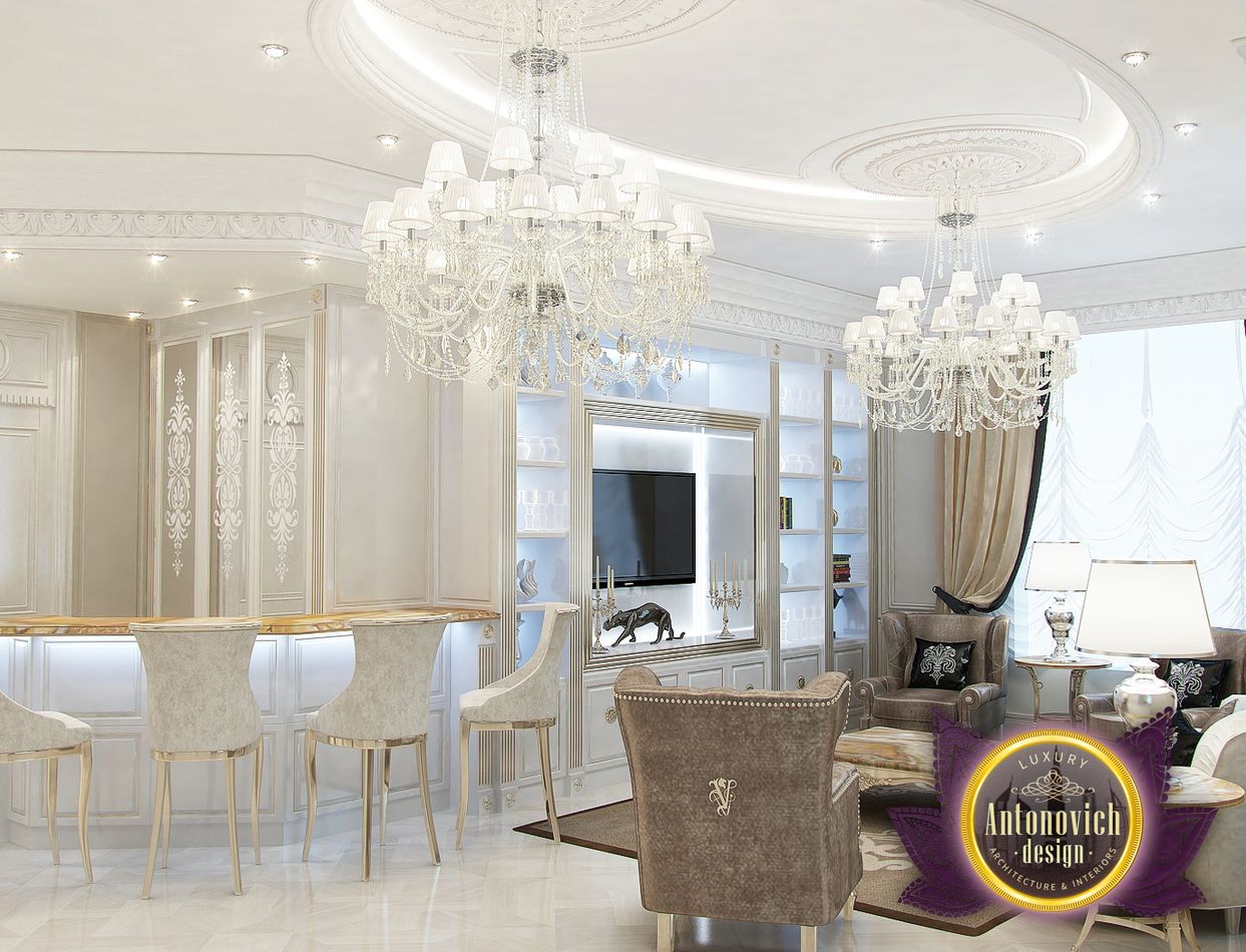 LUXURY ANTONOVICH DESIGN UAE: Interior living room from Luxury ...
