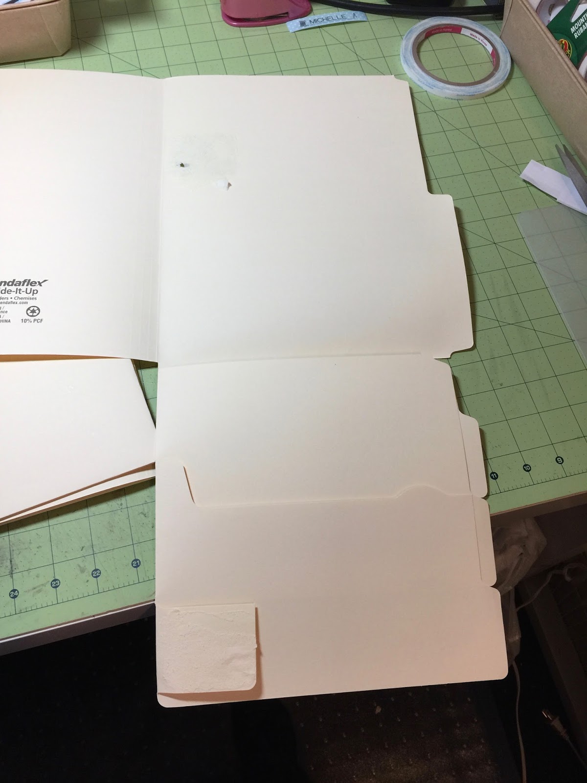 A Creative Operation: "Moments" File Folder Album, Part 1