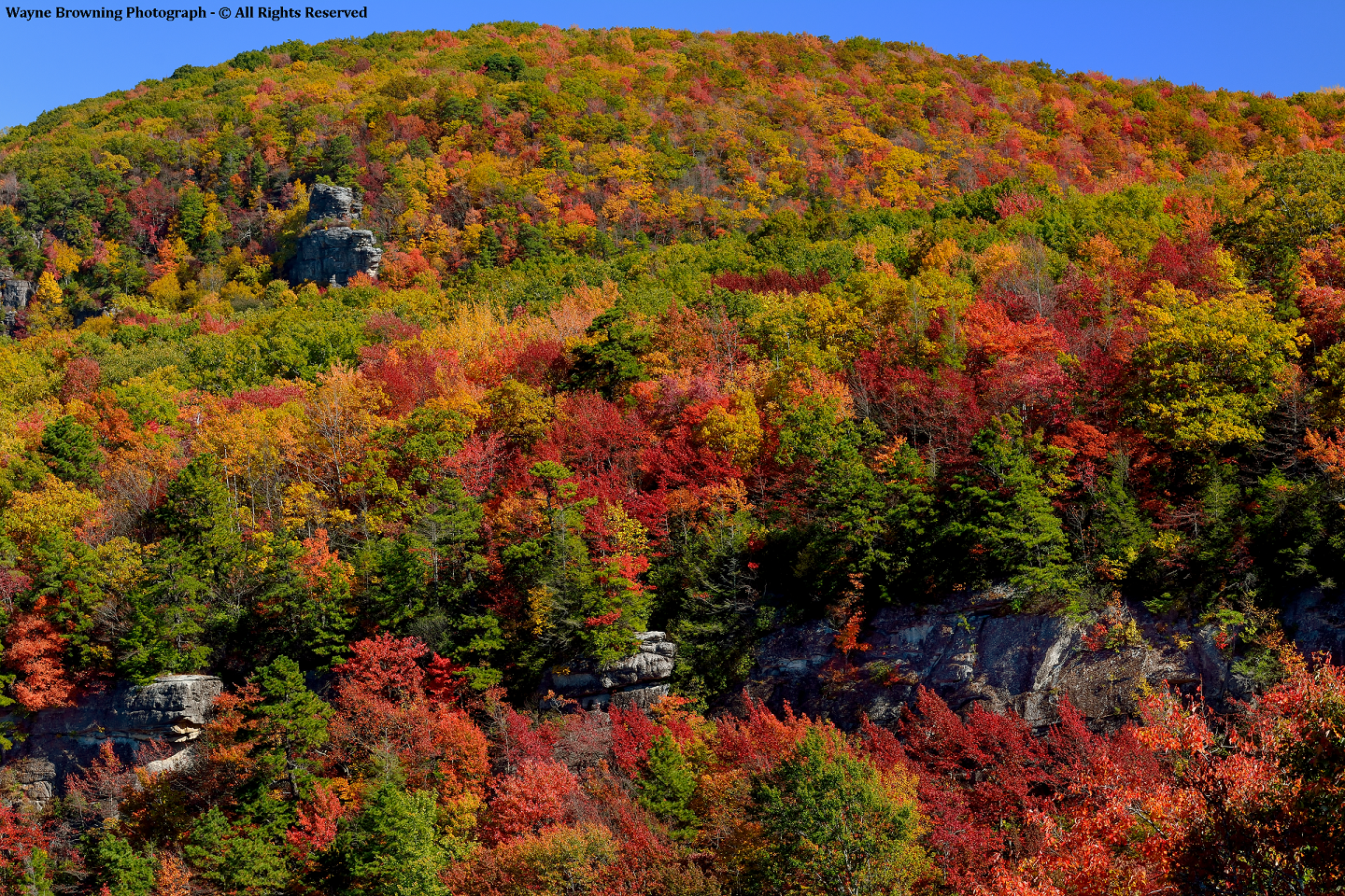 The High Knob Landform: Autumn 2019 Peak_High Knob Massif