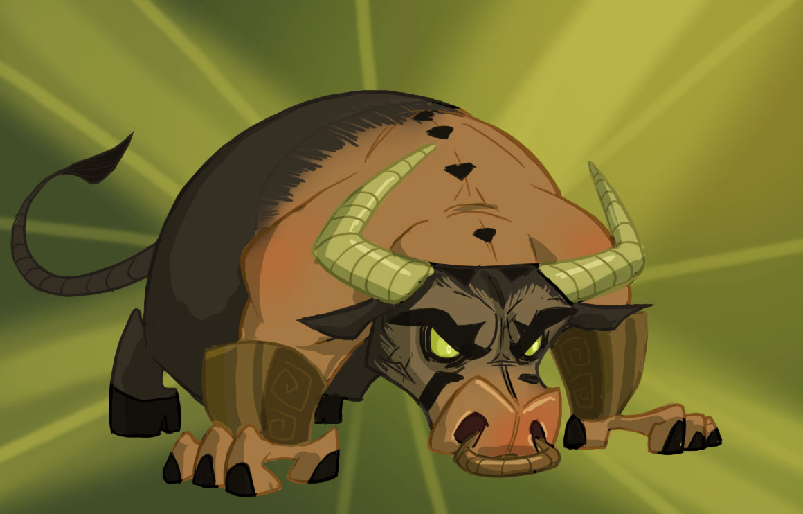 secret sketch laboratory: Minotaur