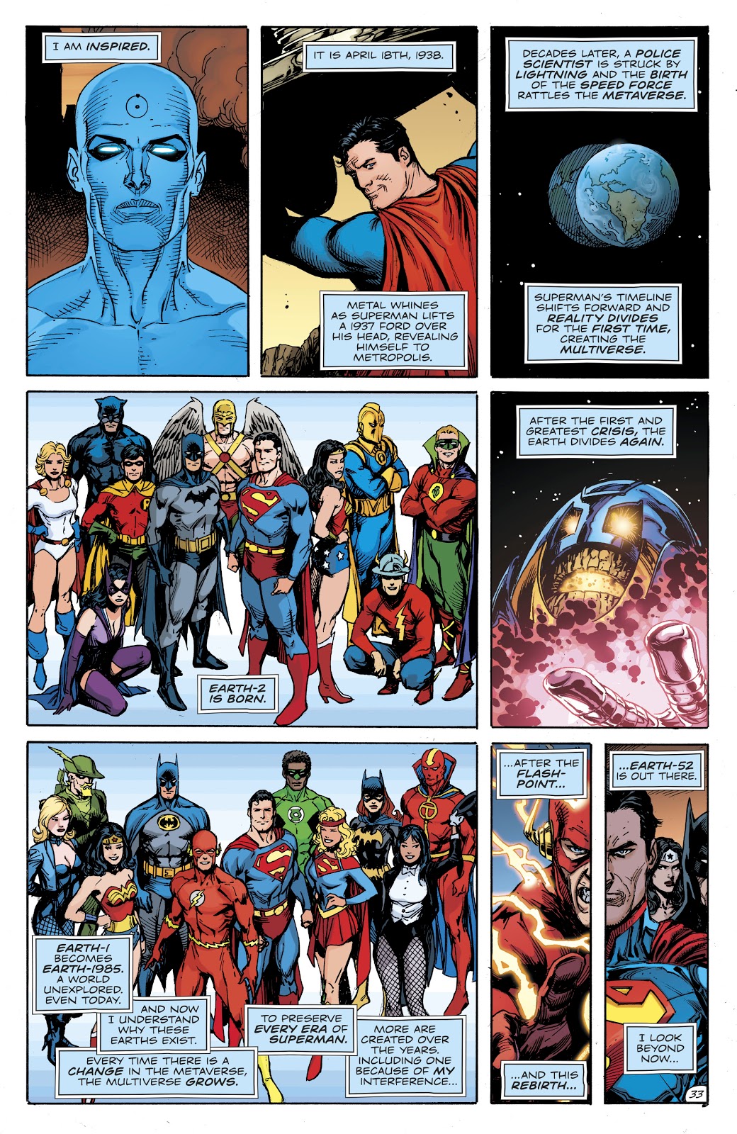 COMIC BOOK FAN AND LOVER: DOOMSDAY CLOCK # 12 – DC COMICS