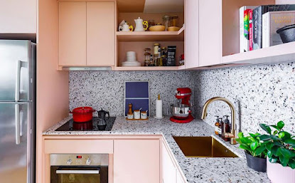 6 Contoh Dinding Meja Dapur / Kitchen Set Yang Enggak Biasa | Kitchen ...