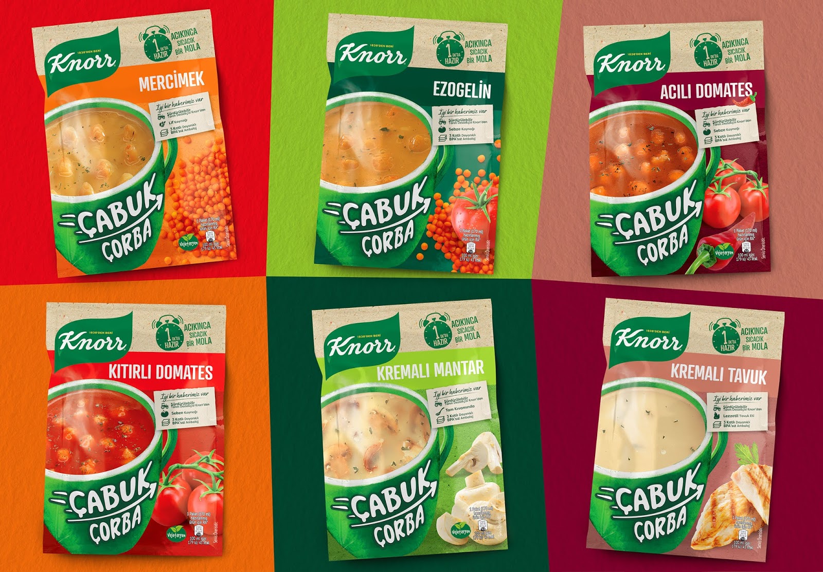 Knorr Instant Soup Packaging Of The World