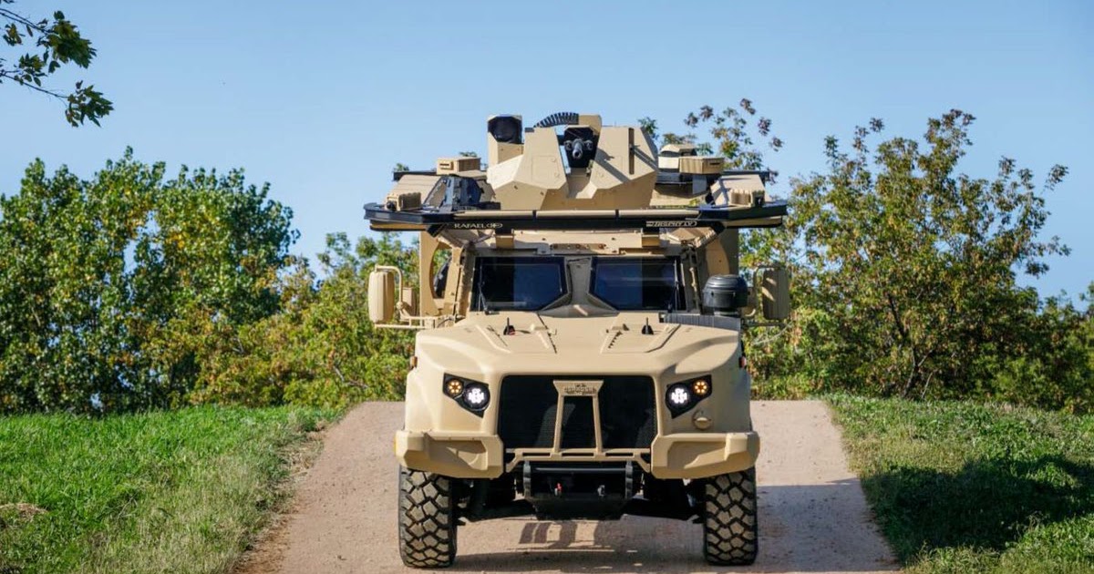 SNAFU!: US Army JLTV with integrated 30mm RWS & Trophy APS via Grant ...