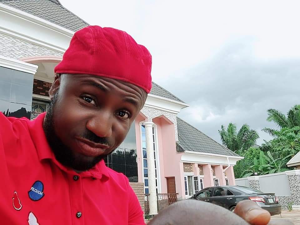 Mansion, House, Cars : Prince Gozie Okeke has a house and drives nice cars.