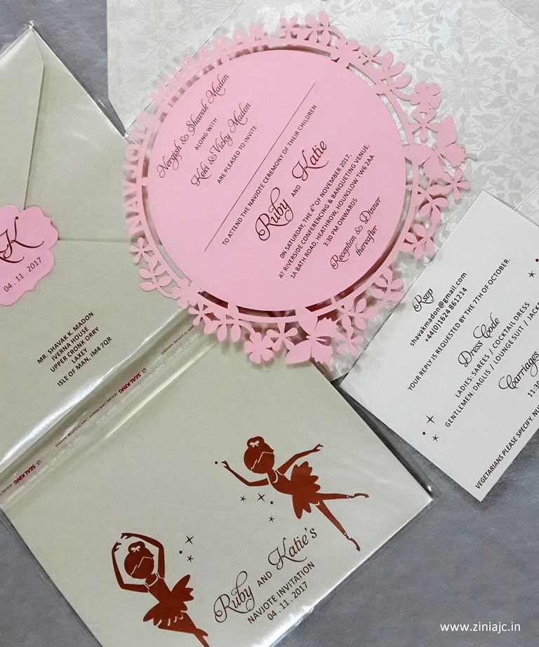 ZINIA JC : Navjote Invitation Card Designs By Zinia JC For The Parsi ...
