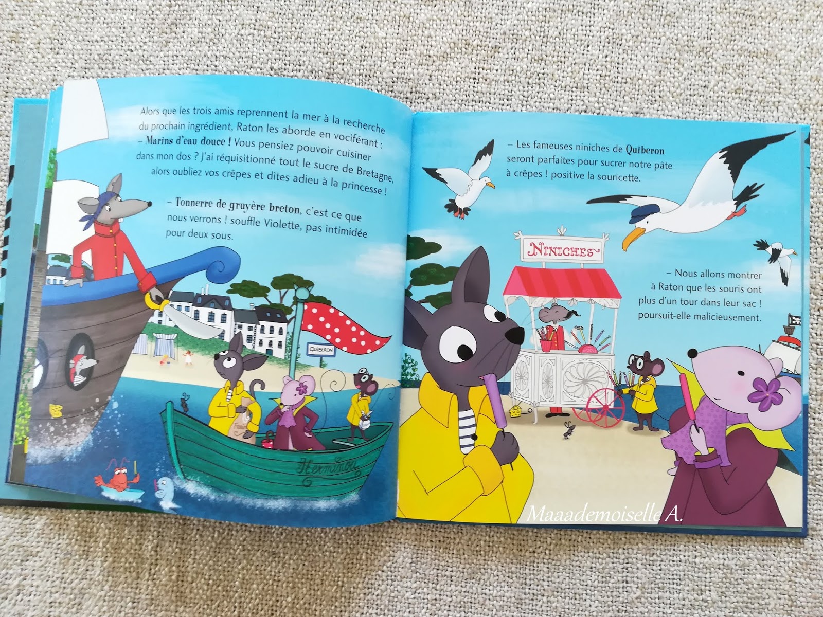 Maaademoiselle A.: || Une aventure de Violette Mirgue : Coup de coeur en Bretagne (Présentation ...