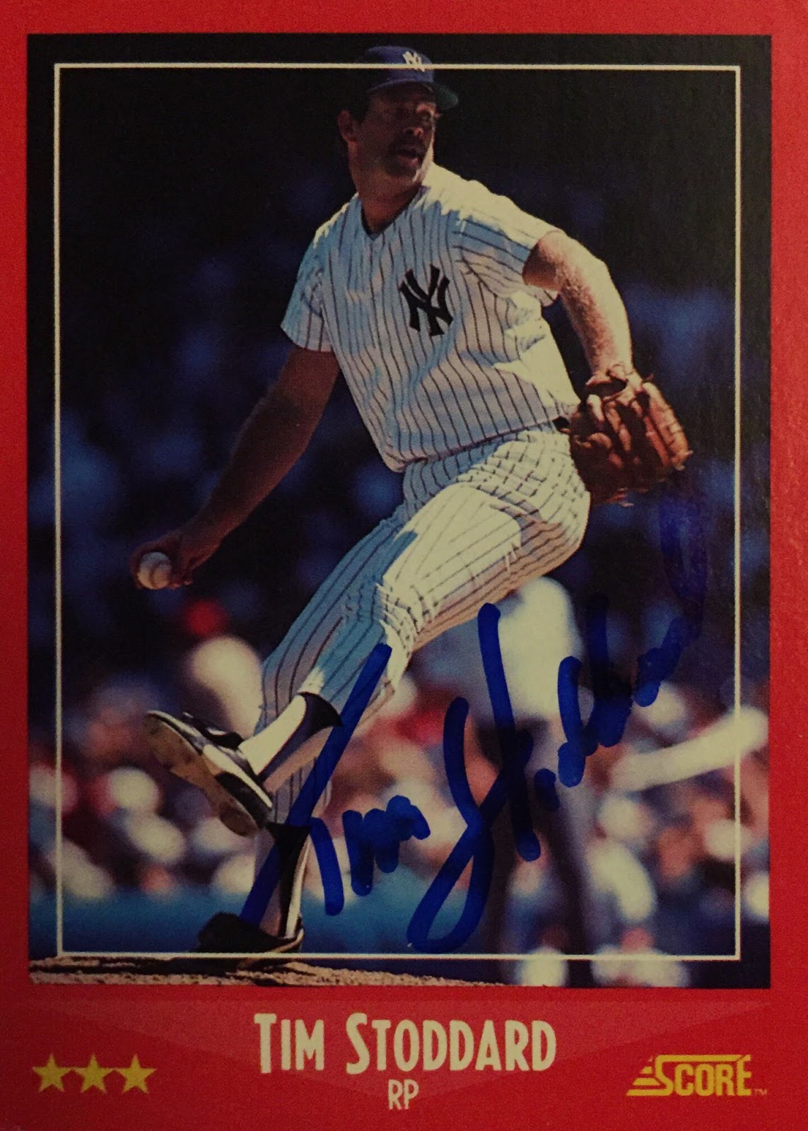 The Lost Collector: TTM Success: Tim Stoddard