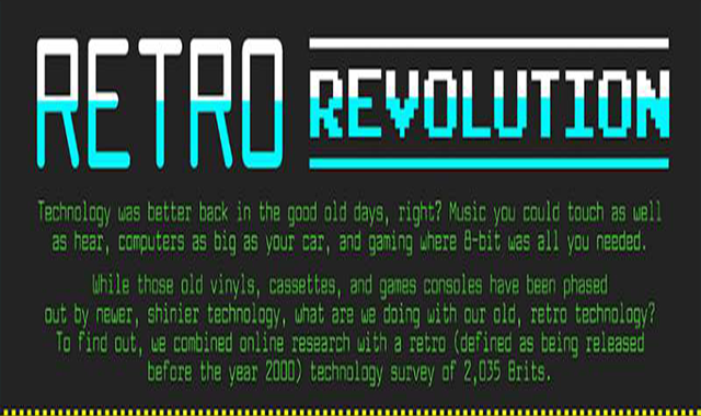 Retro Technology Revolution #infographic - Visualistan