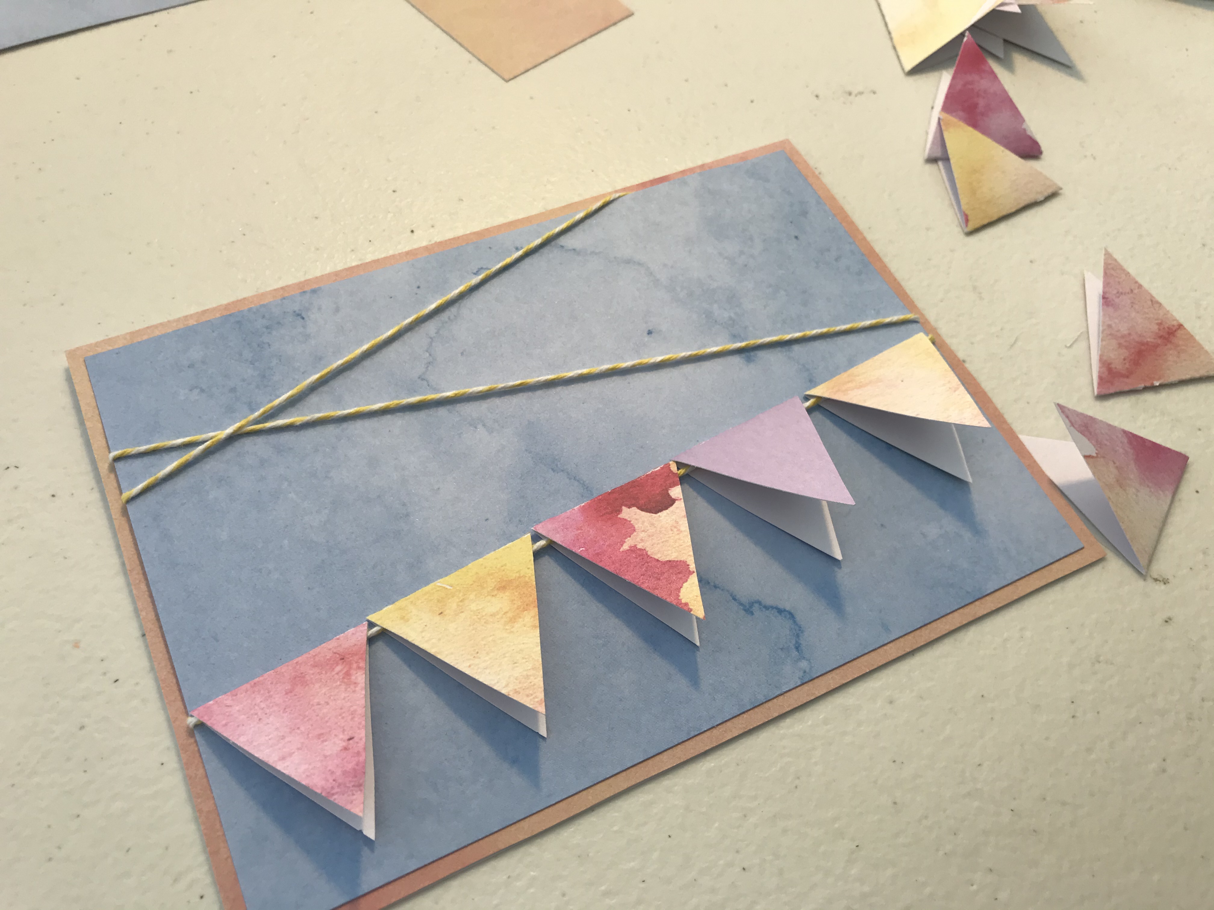 Making A Paper Banner For Your Handmade Crafts