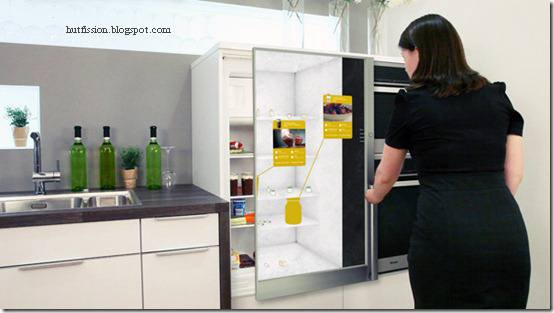 Future Concept 3D Refrigerator