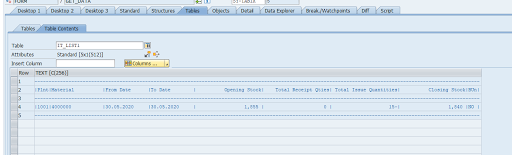 SAP for Abapers: Getting Opening and Closing quantities of Stock with accuracy of MB5B in Z-ALV ...