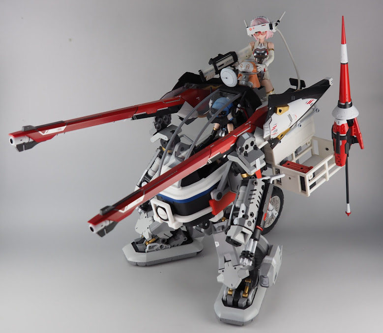 [ Custom ] - Megami Device Asra Archer - God War - by STR-00Θ ~ Mecha Girl