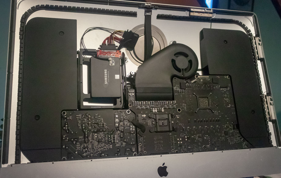 A Star Close Up: 2015 iMac Teardown and Second SSD Installation