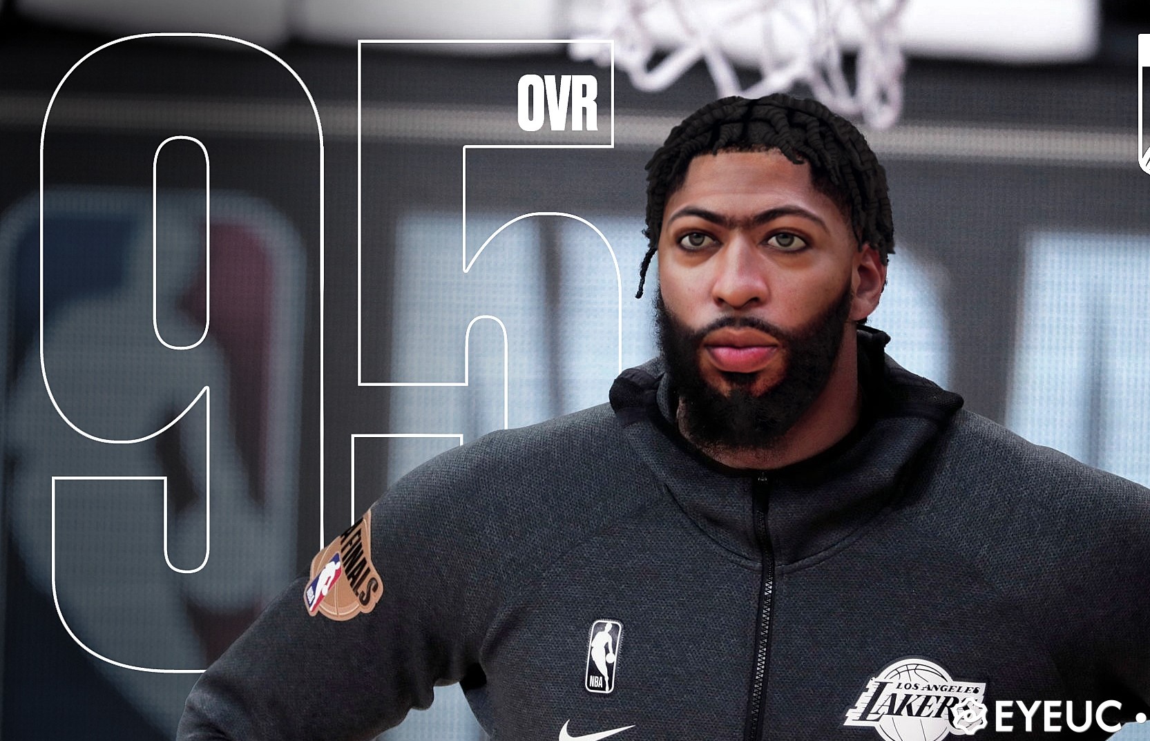 NBA 2K21 Anthony Davis Realistic Cyberface and Body Model (Current Look ...